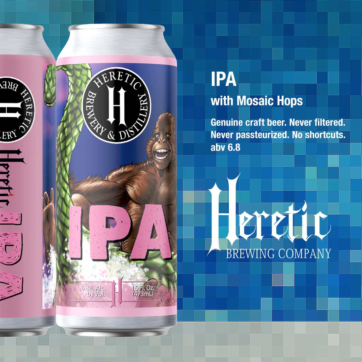 Heretic IPA | AQベボリューション | 最高品質の海外クラフトビールのインポーター
